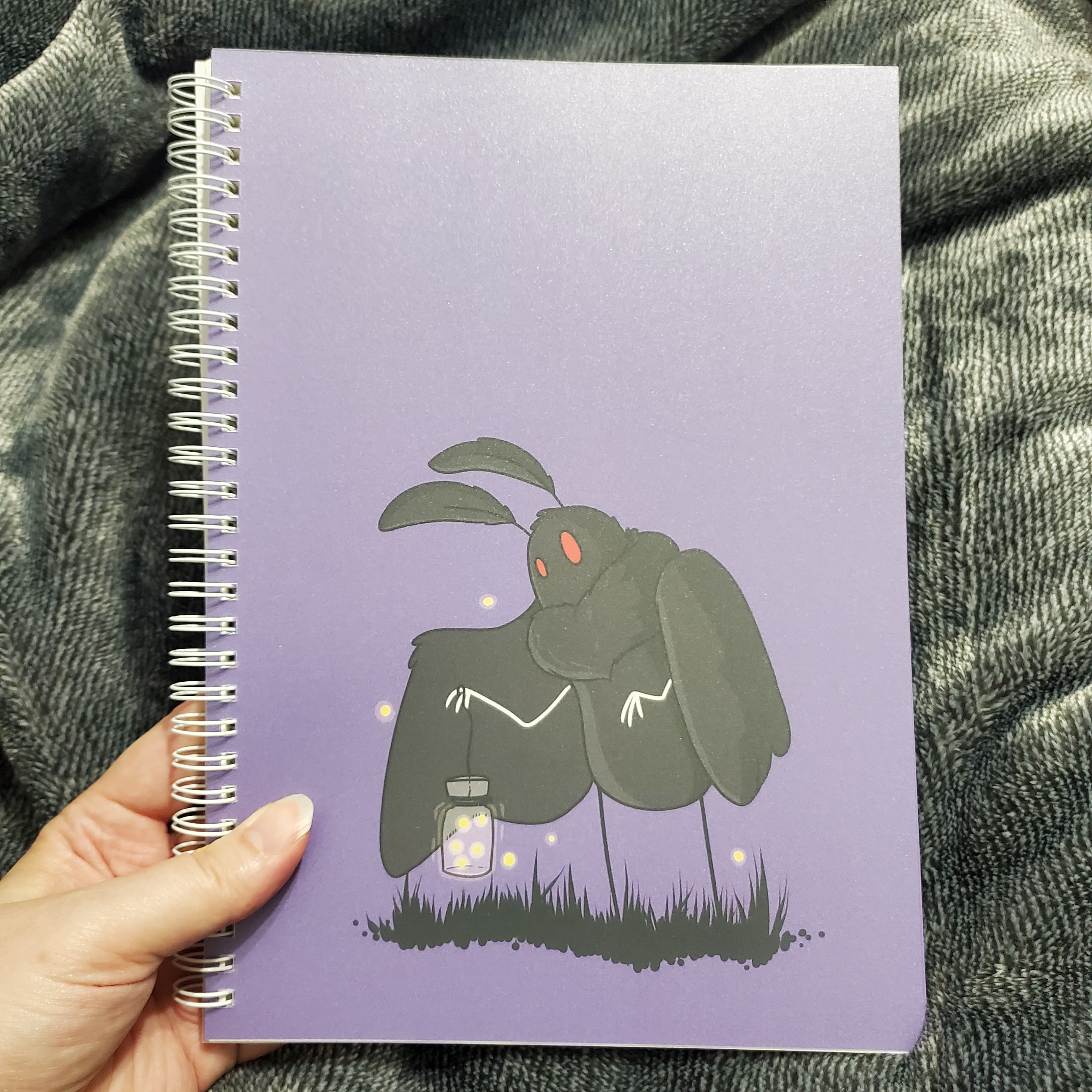 Mothman With Fireflies Reusable Sticker Book – SaltBirch